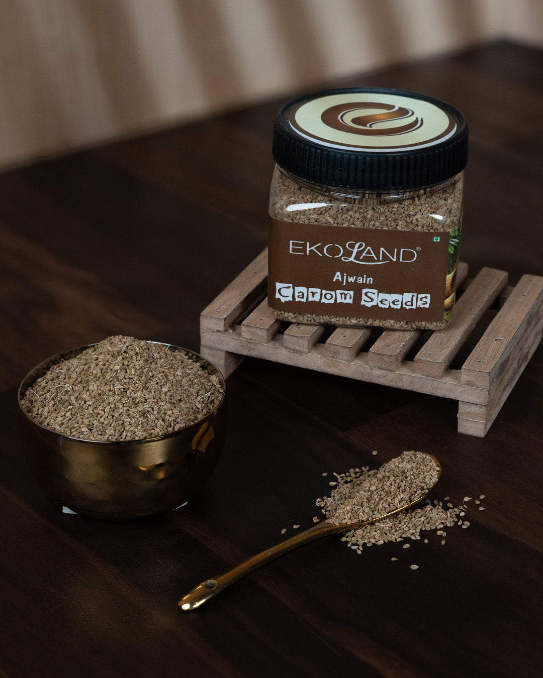 CAROM SEEDS (Ajwain) (PACK OF 2) (200GM EACH) – Ekoland Spices